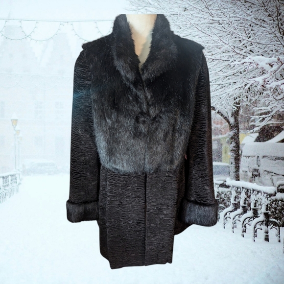 Fabulous Furs | Jackets & Coats | Donna Salyers Fabulous Furs Black ...